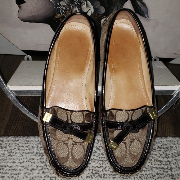 Coach | Shoes | Coach Mongoram Driving Loafers S 8 2 | Poshmark